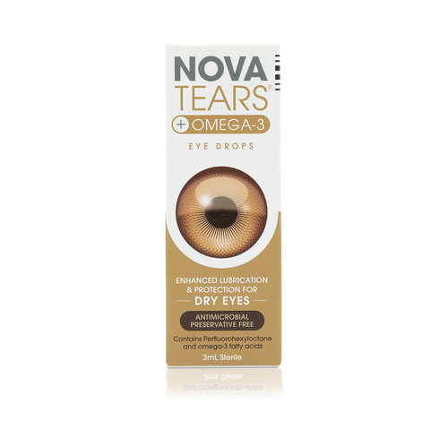 NovaTears®+ Omega-3 Eye Drops, 3mL