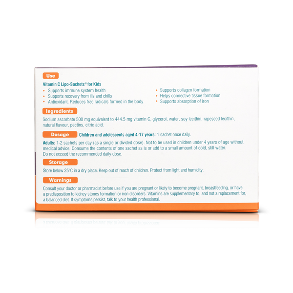 KIDS VITAMIN C LIPO-SACHETS®- Blackcurrant Flavour