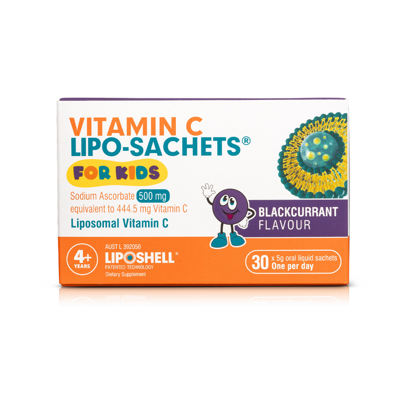 KIDS VITAMIN C LIPO-SACHETS®- Blackcurrant Flavour