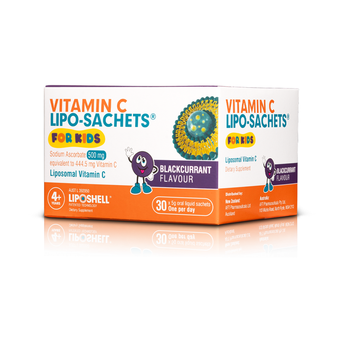 KIDS VITAMIN C LIPO-SACHETS®- Blackcurrant Flavour