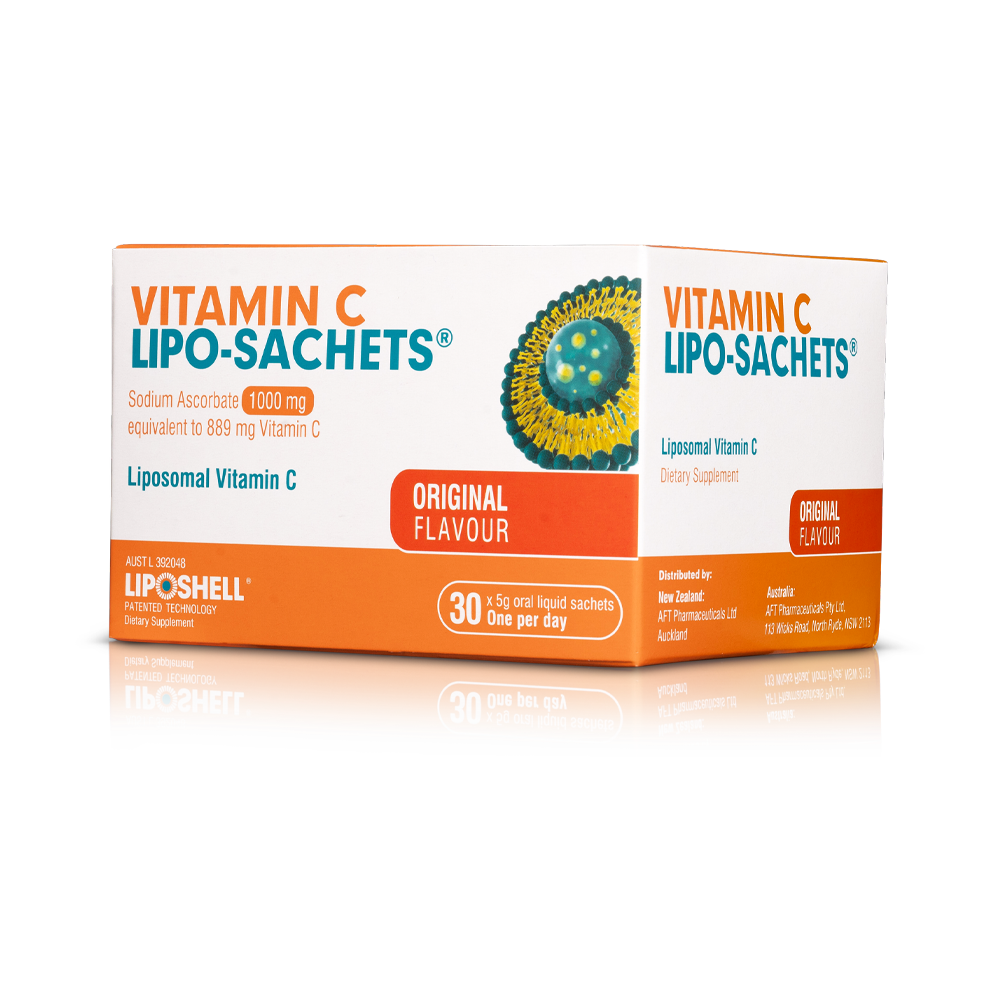 VITAMIN C LIPO-SACHETS® - Original and Blackcurrant Flavour