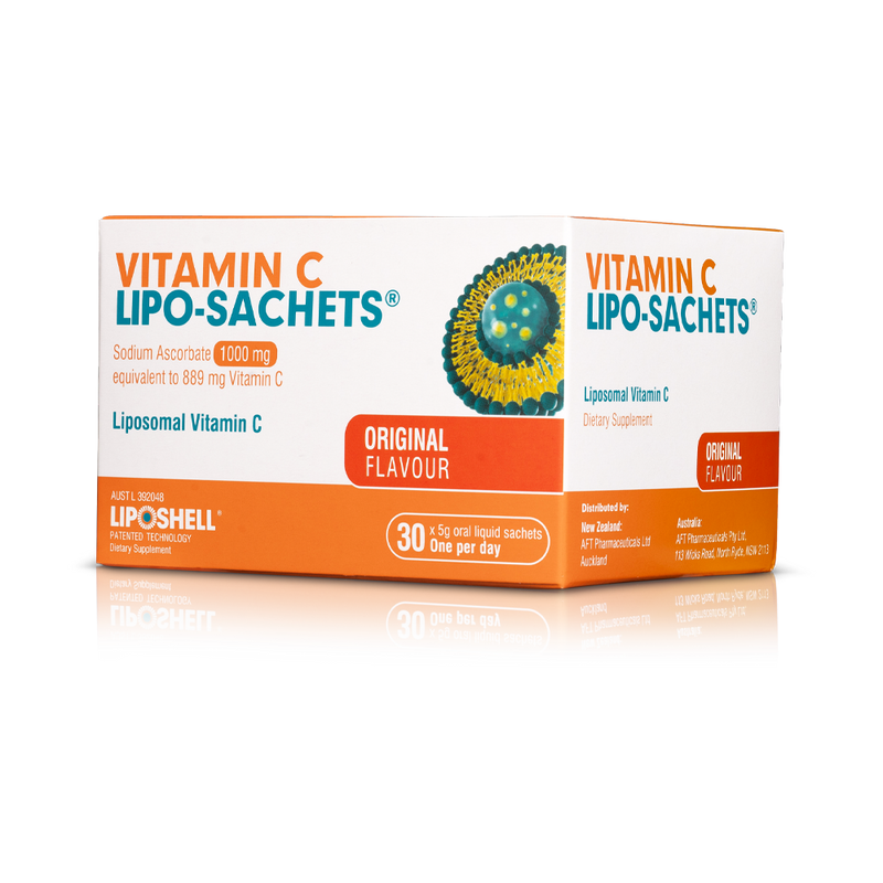 VITAMIN C LIPO-SACHETS® - Original and Blackcurrant Flavour