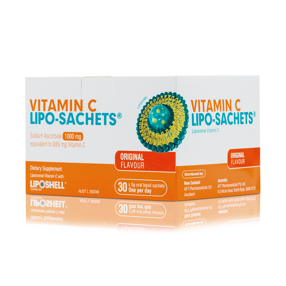 VITAMIN C LIPO-SACHETS® - Original and Blackcurrant Flavour